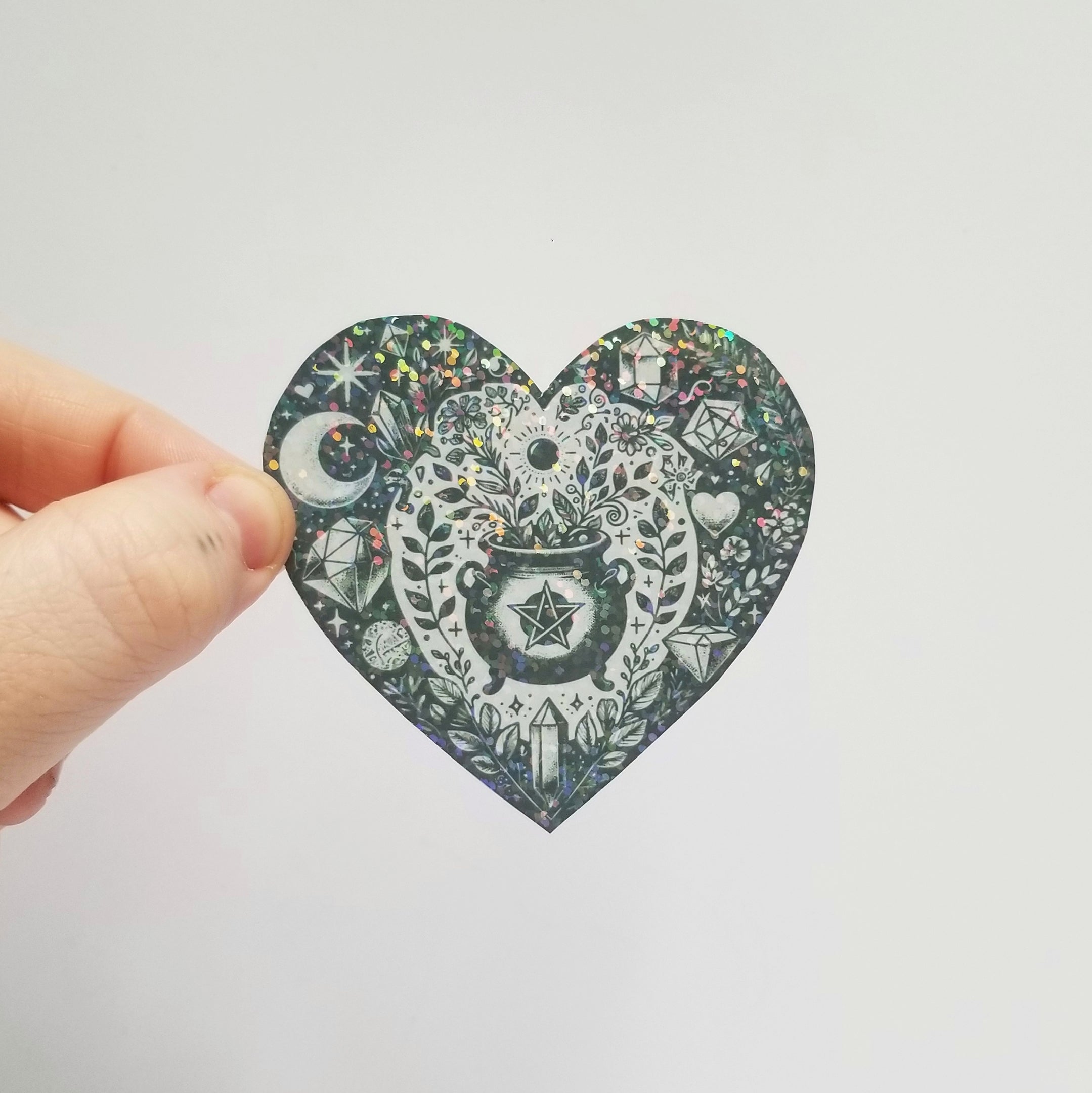 Witch Image Sticker – Sterling's Suncatchers